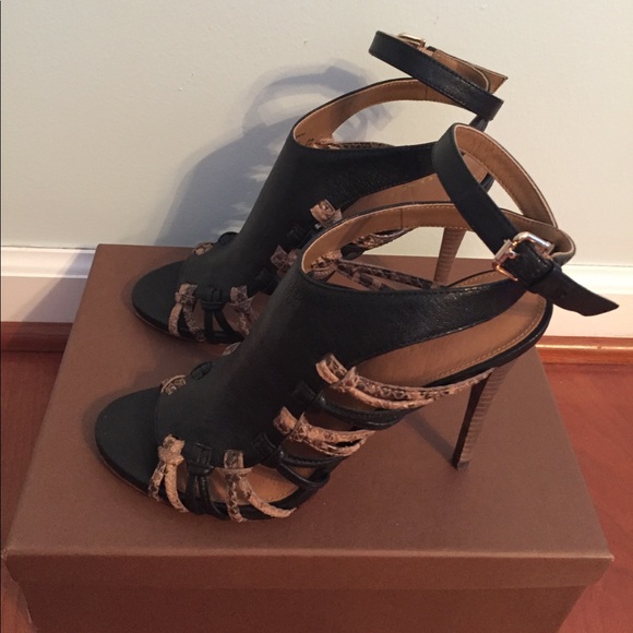 Coach | Shoes | Coach Jody Veg Lthprnt Python Blacksand 75 M | Poshmark
